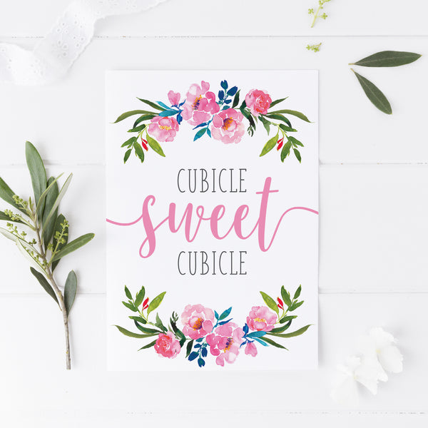 Cubicle Sweet Cubicle Artwork – Brown Paper Crafts